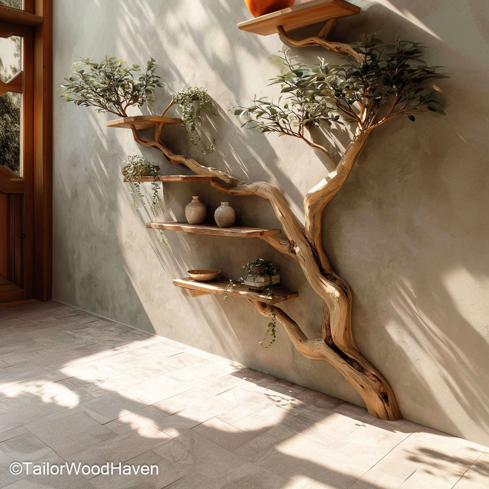 Tree Branch Shelf DIY – A Natural, DIY Guide You’ll Love – TailorWoodHaven